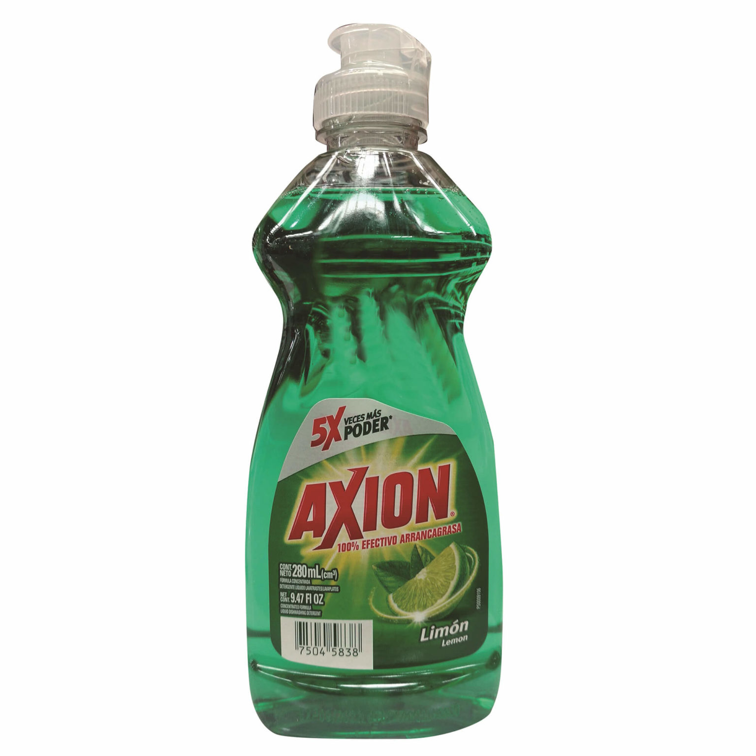 LAVATRASTES AXION LIQ LIMON 280ML - CJM