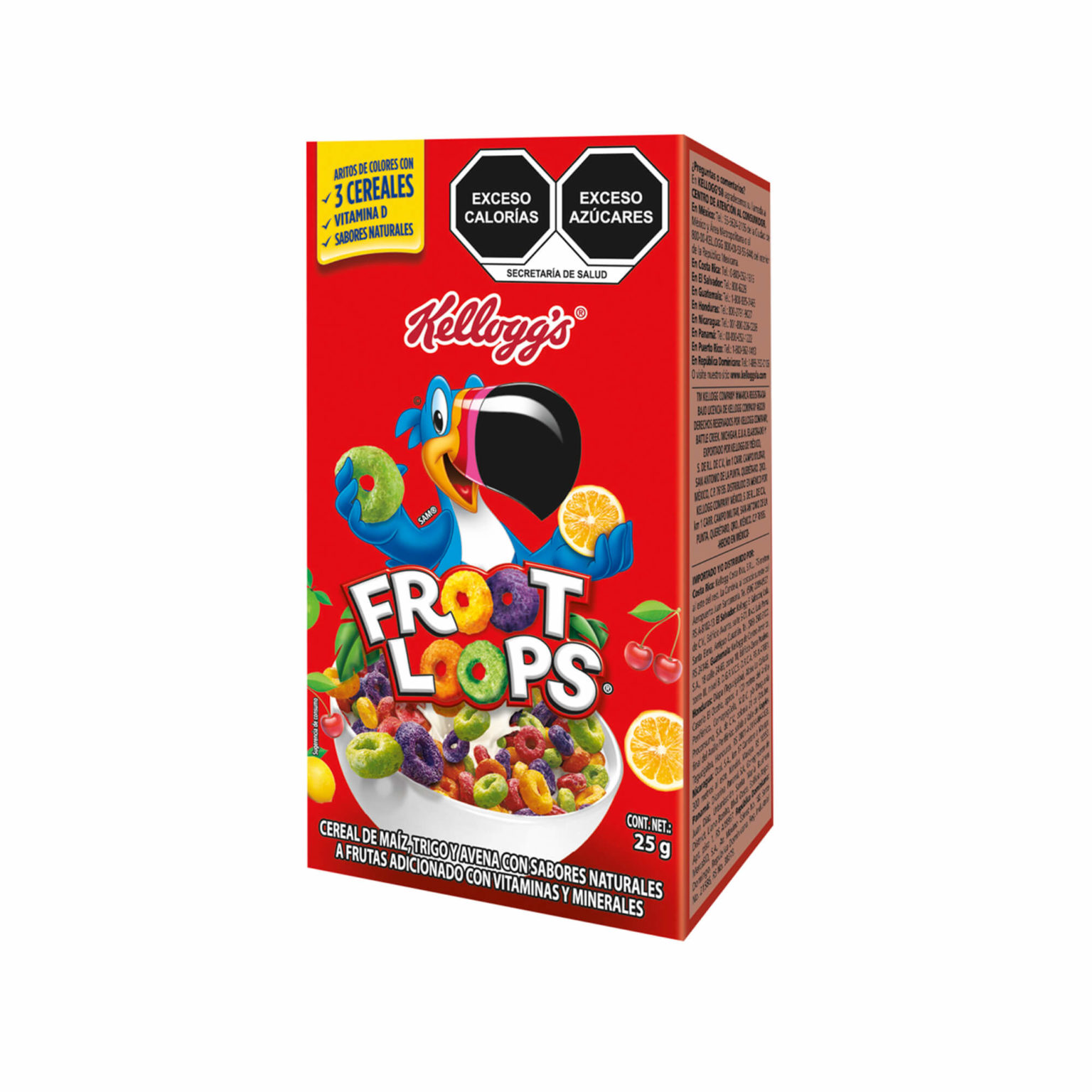 FROOT LOOPS KELLOGS MINI 25 GRS - CJM