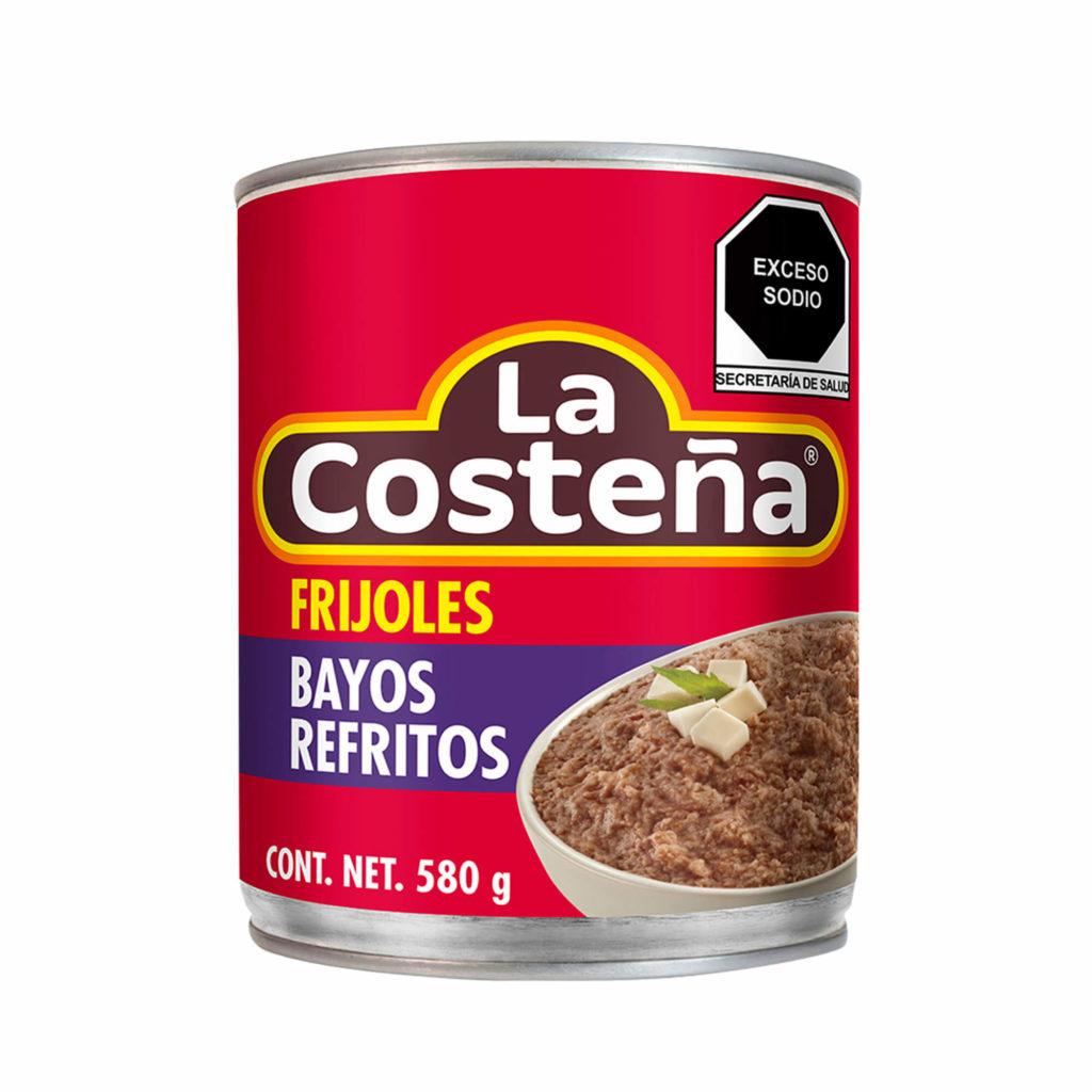 FRIJOL REFRITO LA COSTEÑA 580 GRS - CJM